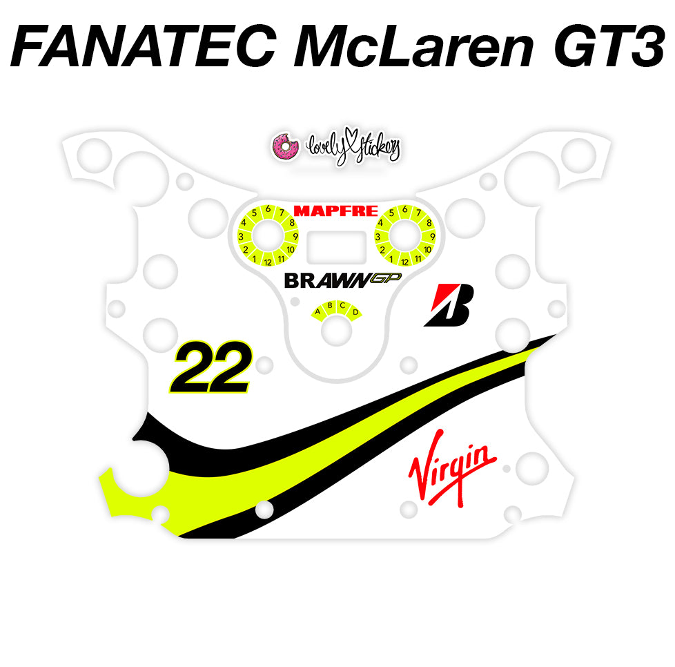 Jenson Button 2009 Brawn GP Classic F1 Livery – Lovely Stickers