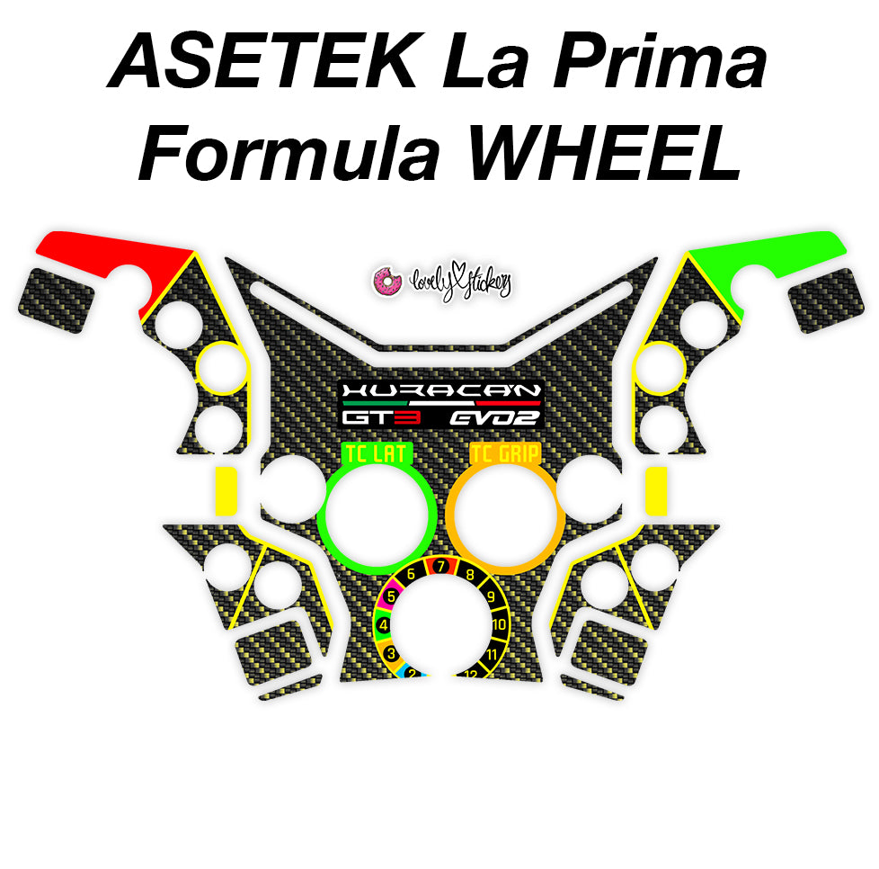 Printed Yellow Carbon Lamborghini Huracan GT3 EVO2 "Replica" Livery ...