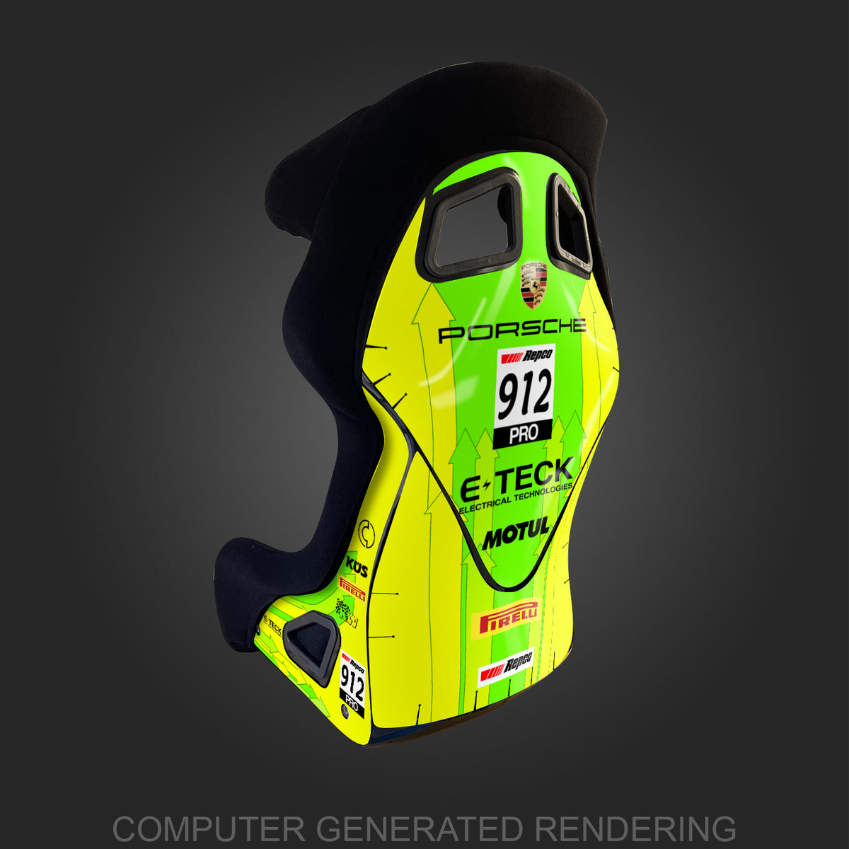 2024 Grello Porsche 911 GT3R Manthey Racing Covering Kit – Lovely Stickers