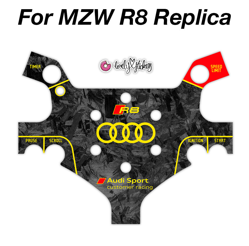 Printed Forged Carbon Audi R8 GT3 "Replica" Livery – Lovely Stickers