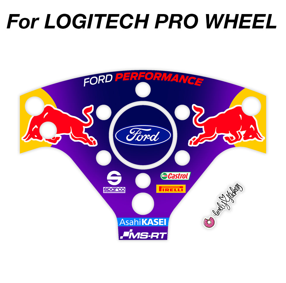 2022 Loeb WRC Ford Puma inspired Livery – Lovely Stickers