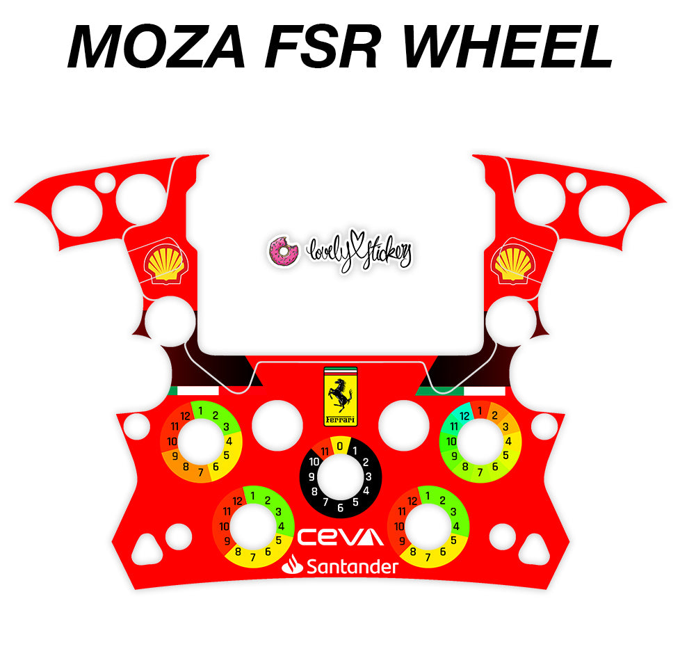 2022 Scuderia Ferrari F1 Livery – Lovely Stickers