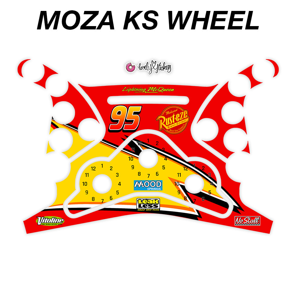 Lightning McQueen #95 Livery – Lovely Stickers