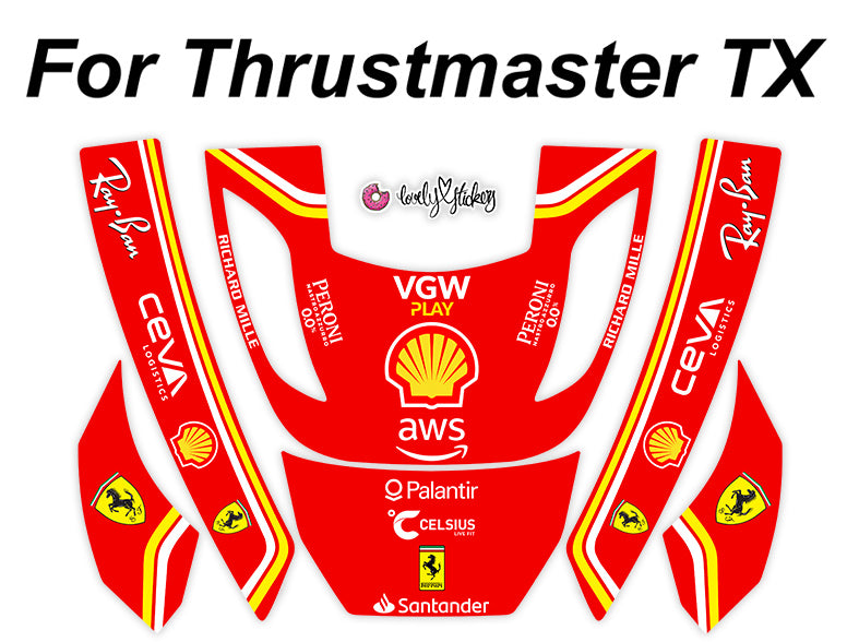 2024 Scuderia Ferrari F1 Livery – Lovely Stickers