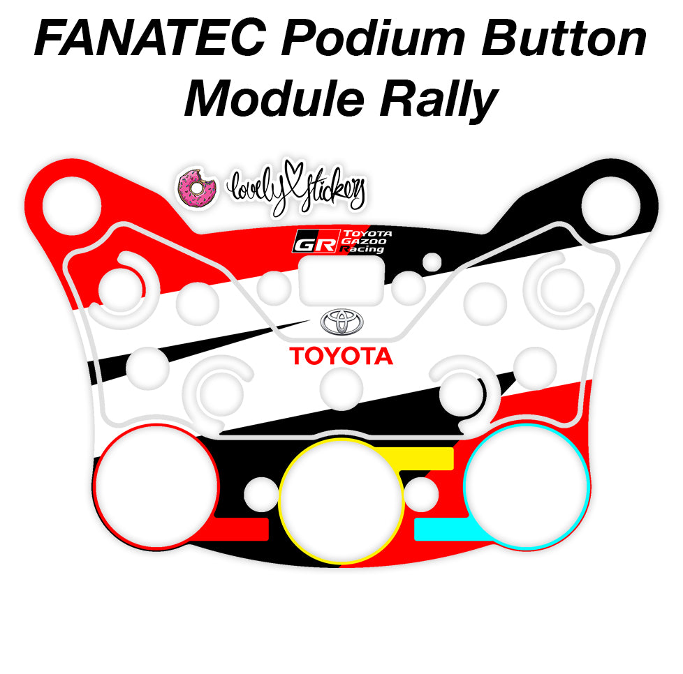Toyota Gazoo Racing WRC Rally Livery – Lovely Stickers