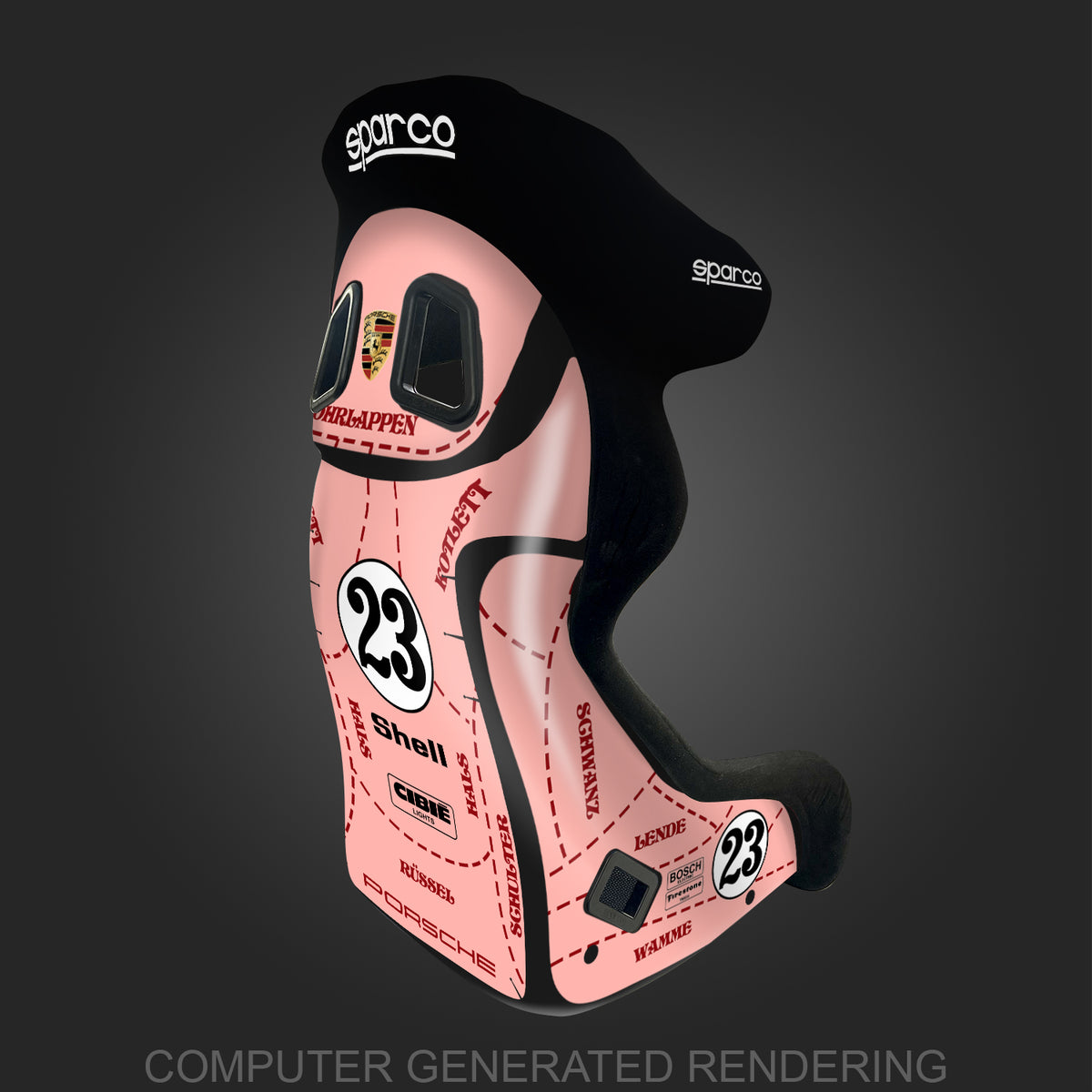 Pink Pig 917 Porsche Classic Le Mans Livery – Lovely Stickers