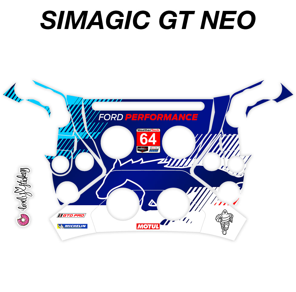 2024 Ford Mustang GTD PRO IMSA Livery – Lovely Stickers