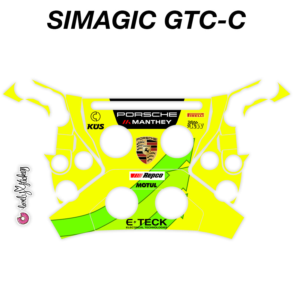 2024 Grello Porsche 911 GT3R Manthey Racing Livery – Lovely Stickers