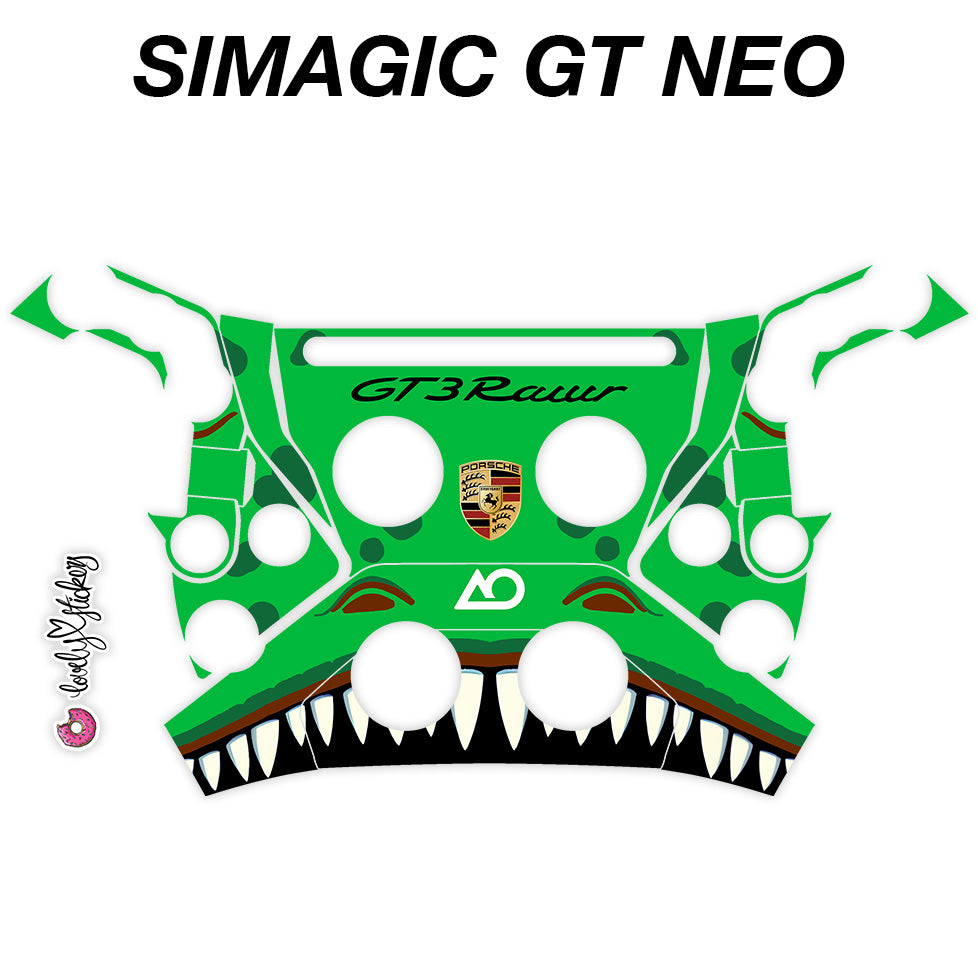 Porsche Rexy GT3 Rawr IMSA Livery – Lovely Stickers