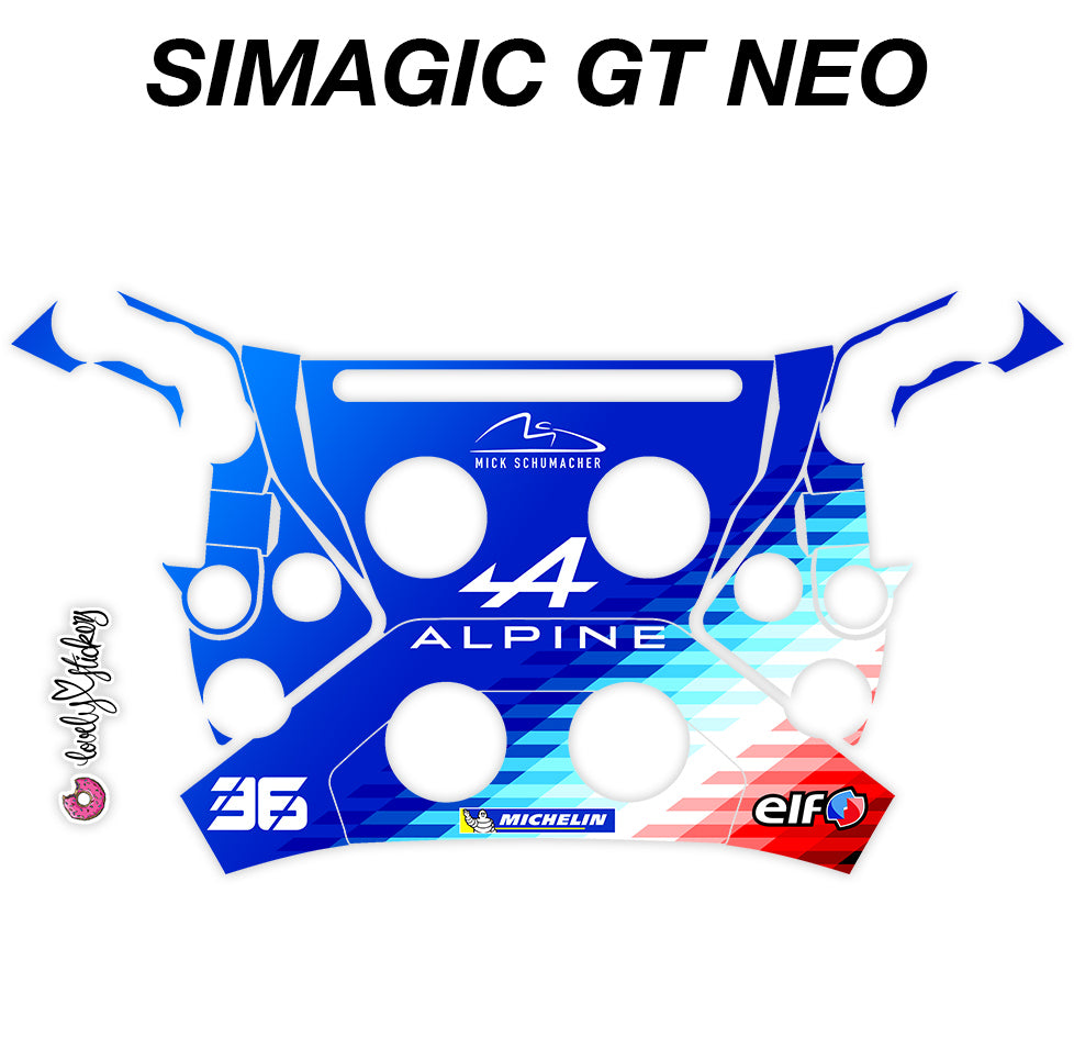2024 Alpine WEC Hypercar Livery – Lovely Stickers