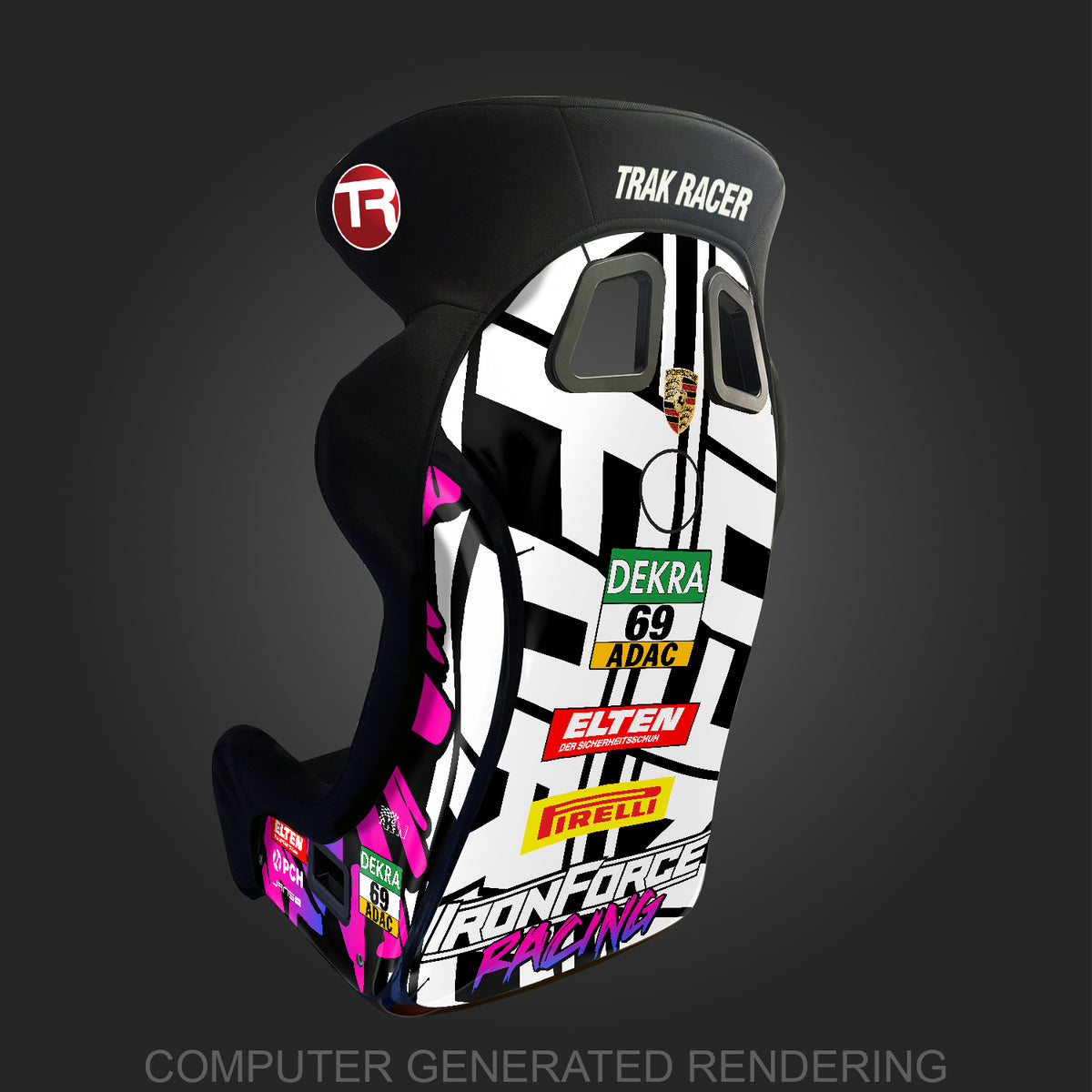 ADAC Iron Force Porsche 911 GT3 R GT Masters Covering Kit – Lovely Stickers