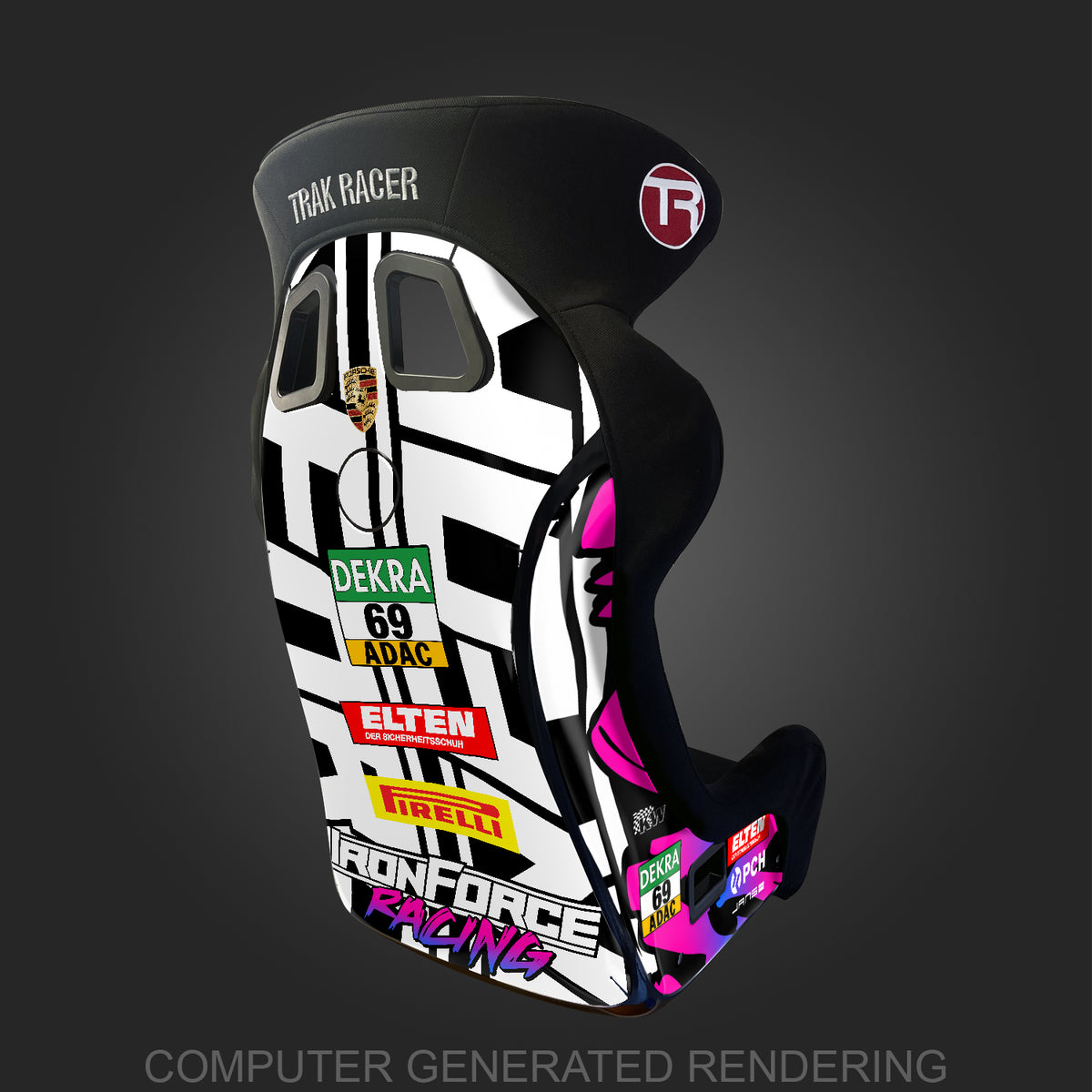 ADAC Iron Force Porsche 911 GT3 R GT Masters Covering Kit – Lovely Stickers