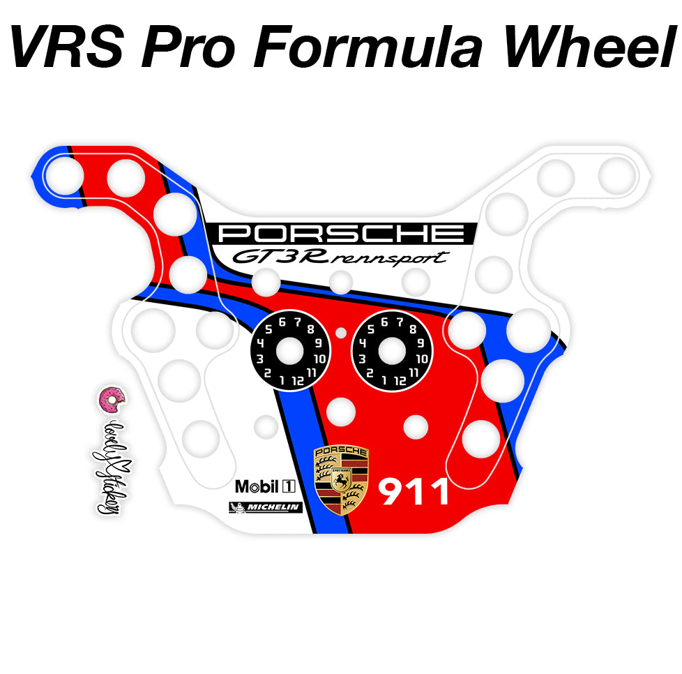 Porsche 911 GT3 R rennsport Livery – Lovely Stickers