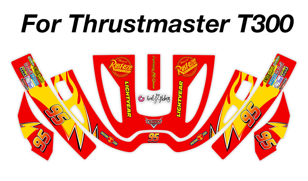 Lightning Mcqueen Logo Stickers