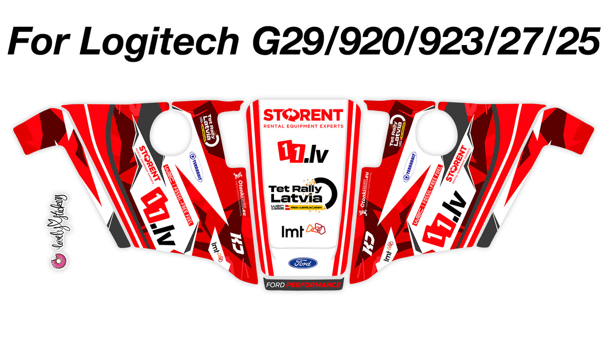 MARTINS SESKS Ford Puma WRC Rally Livery – Lovely Stickers