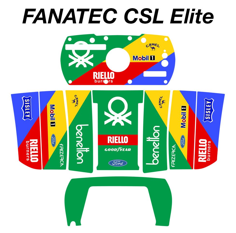 Benetton Classic F1 90s Livery – Lovely Stickers