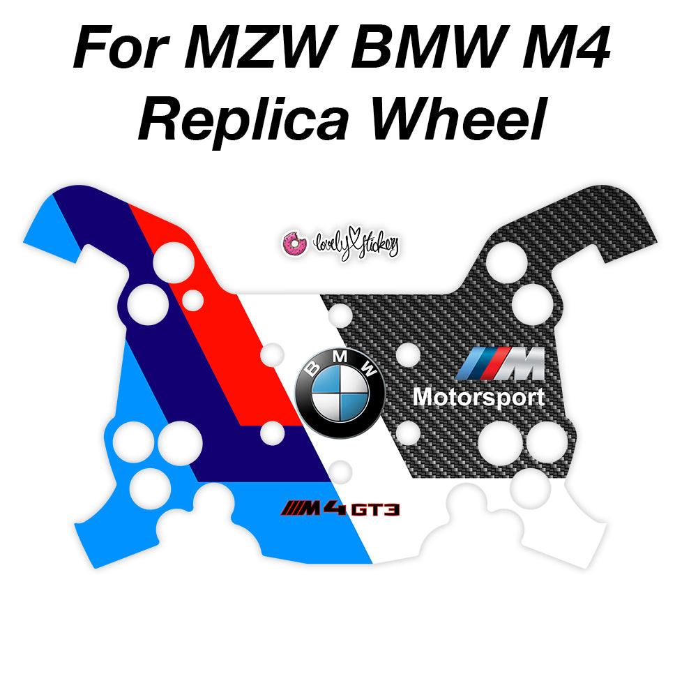 Printed Carbon Fibre BMW M4 GT3 Inspired Livery – Lovely Stickers