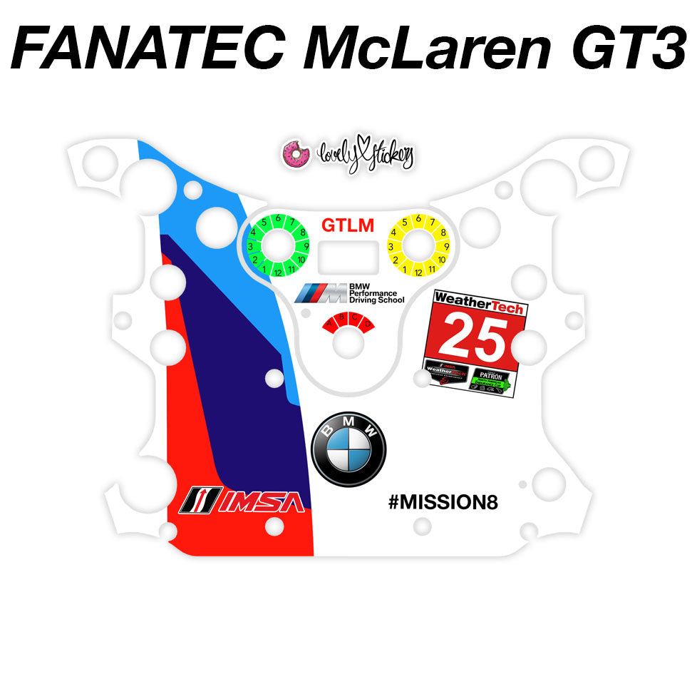 25 White BMW M8 RLL IMSA Livery – Lovely Stickers