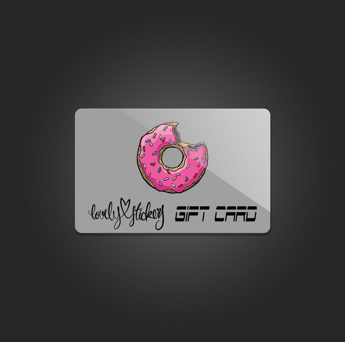 Lovely Stickers Gift Card