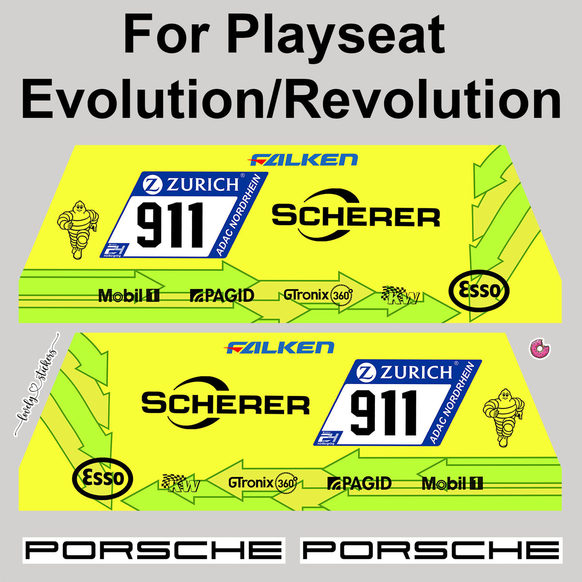 Grello Porsche GT Livery – Lovely Stickers