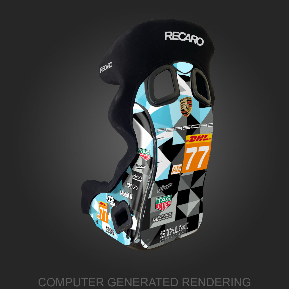 2018 Porsche Dempsey Proton Racing LM GTE AM Covering Kit – Lovely Stickers