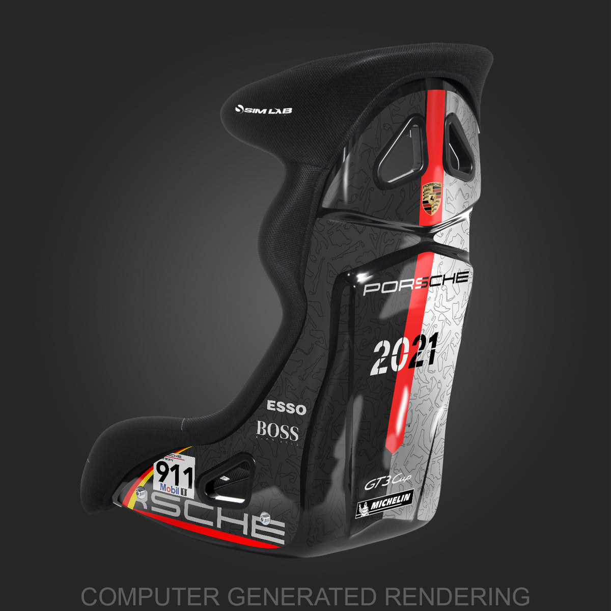 GT3 Cup Porsche 2021 Covering Kit – Lovely Stickers