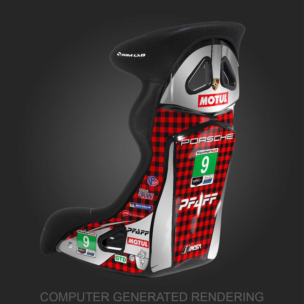 2020 PFAFF Porsche 911 GT3 R IMSA Decal Kit – Lovely Stickers