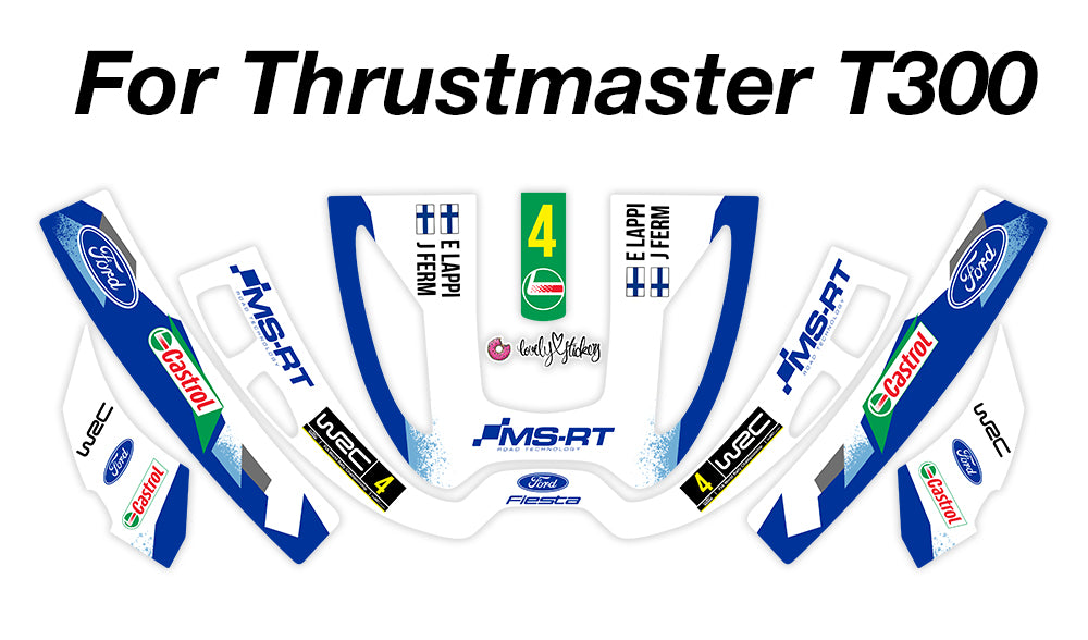 WRC Ford Fiesta MS-RT 2020 Livery – Lovely Stickers