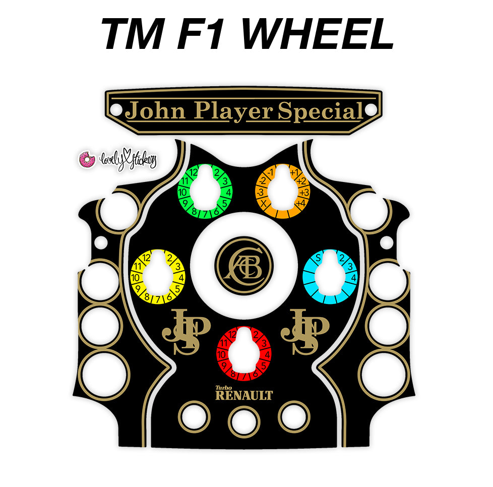 JPS Classic F1 Livery – Lovely Stickers