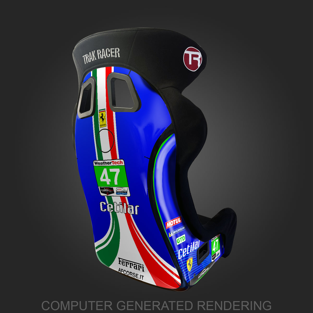 Ferrari 488 Cetilar Racing GTD IMSA Covering Kit – Lovely Stickers