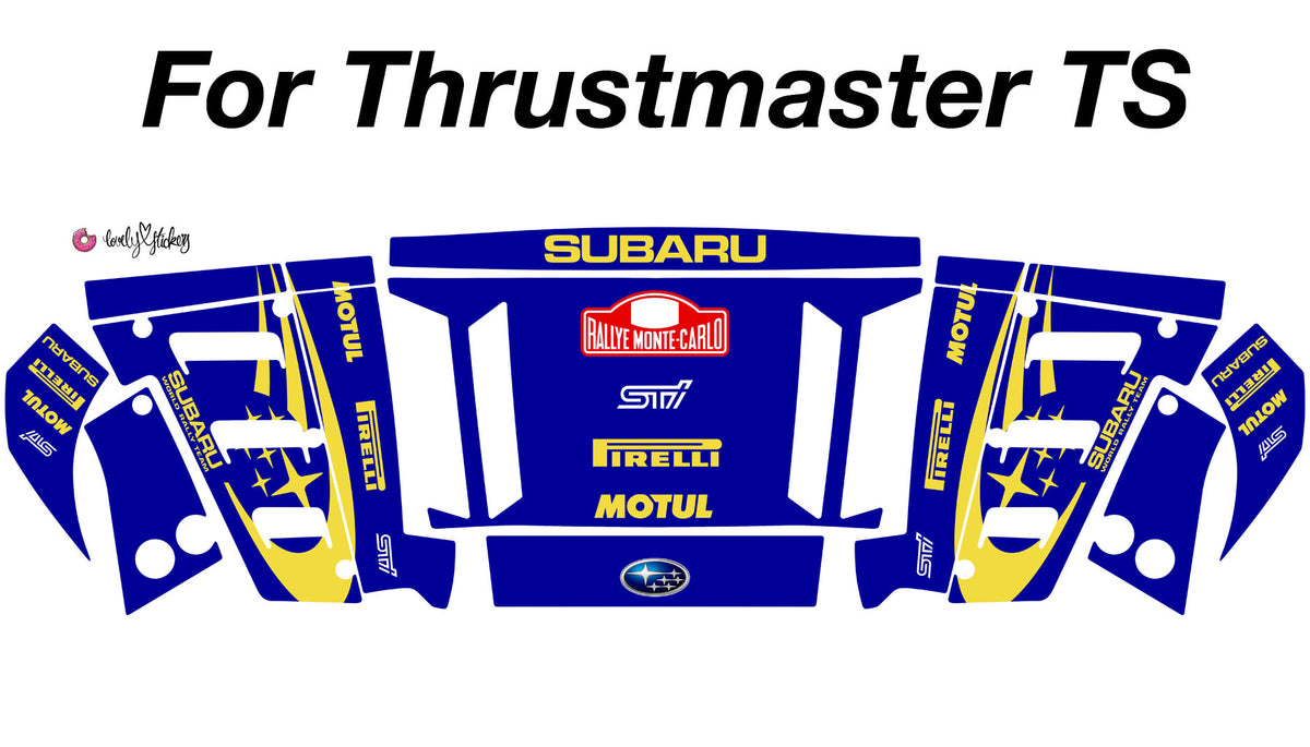 Subaru Impreza WRC Rally Livery – Lovely Stickers