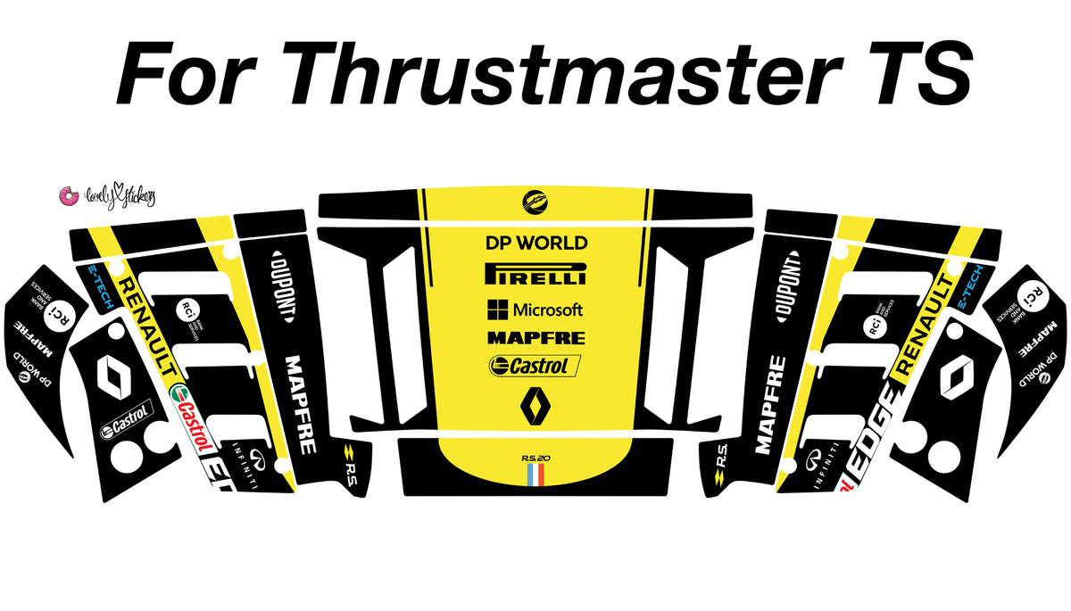 Renault F1 Livery – Lovely Stickers