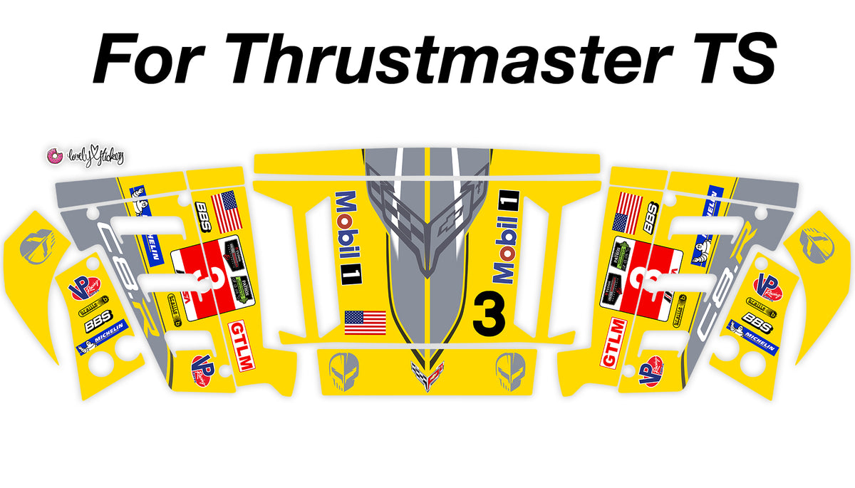 2020 #3 Corvette C8R GT Livery – Lovely Stickers