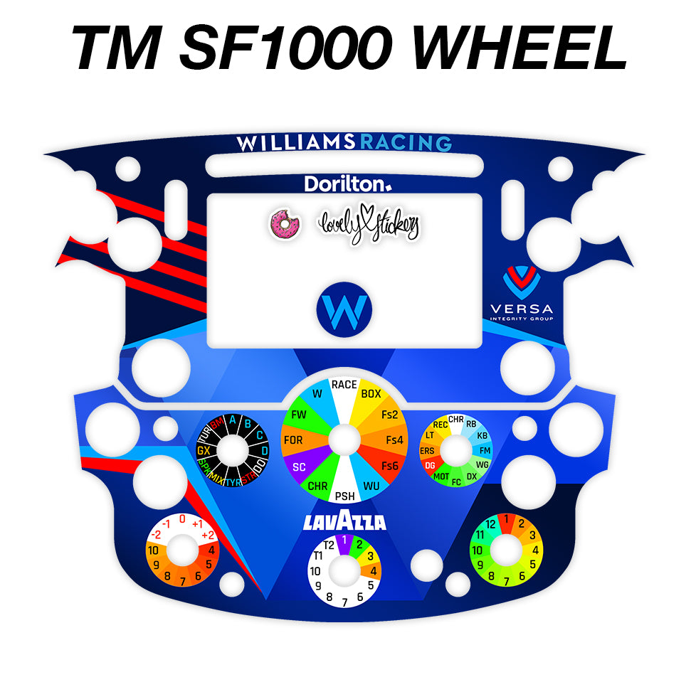 2022 Williams F1 Livery – Lovely Stickers