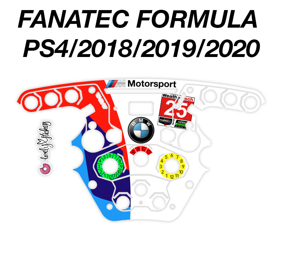 25 White BMW M8 RLL IMSA Livery – Lovely Stickers