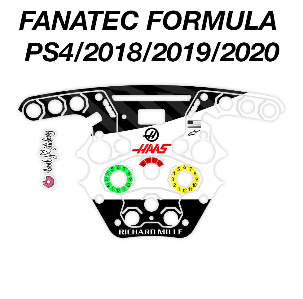 Haas F1 Livery – Lovely Stickers