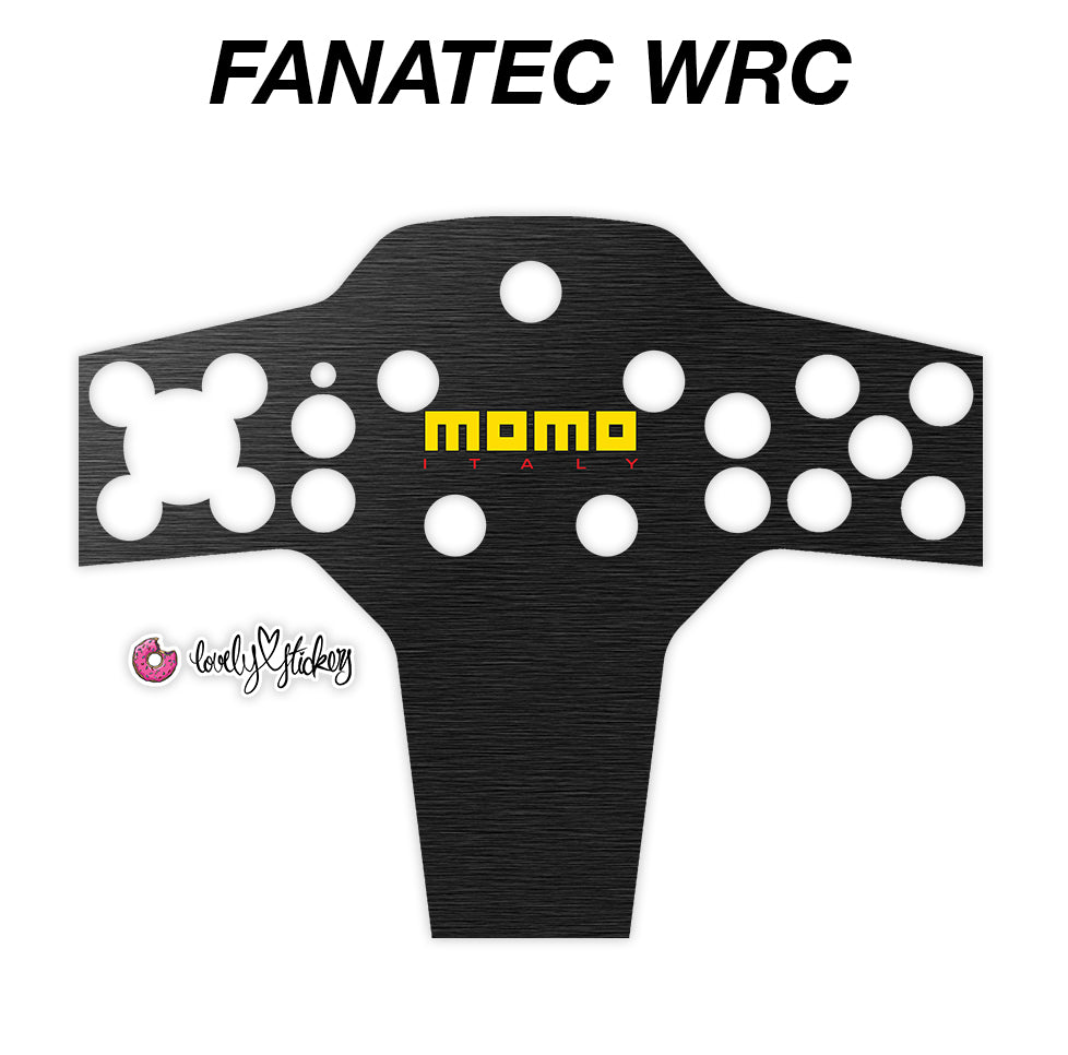 Printed Brushed Aluminium MOMO Livery – Lovely Stickers
