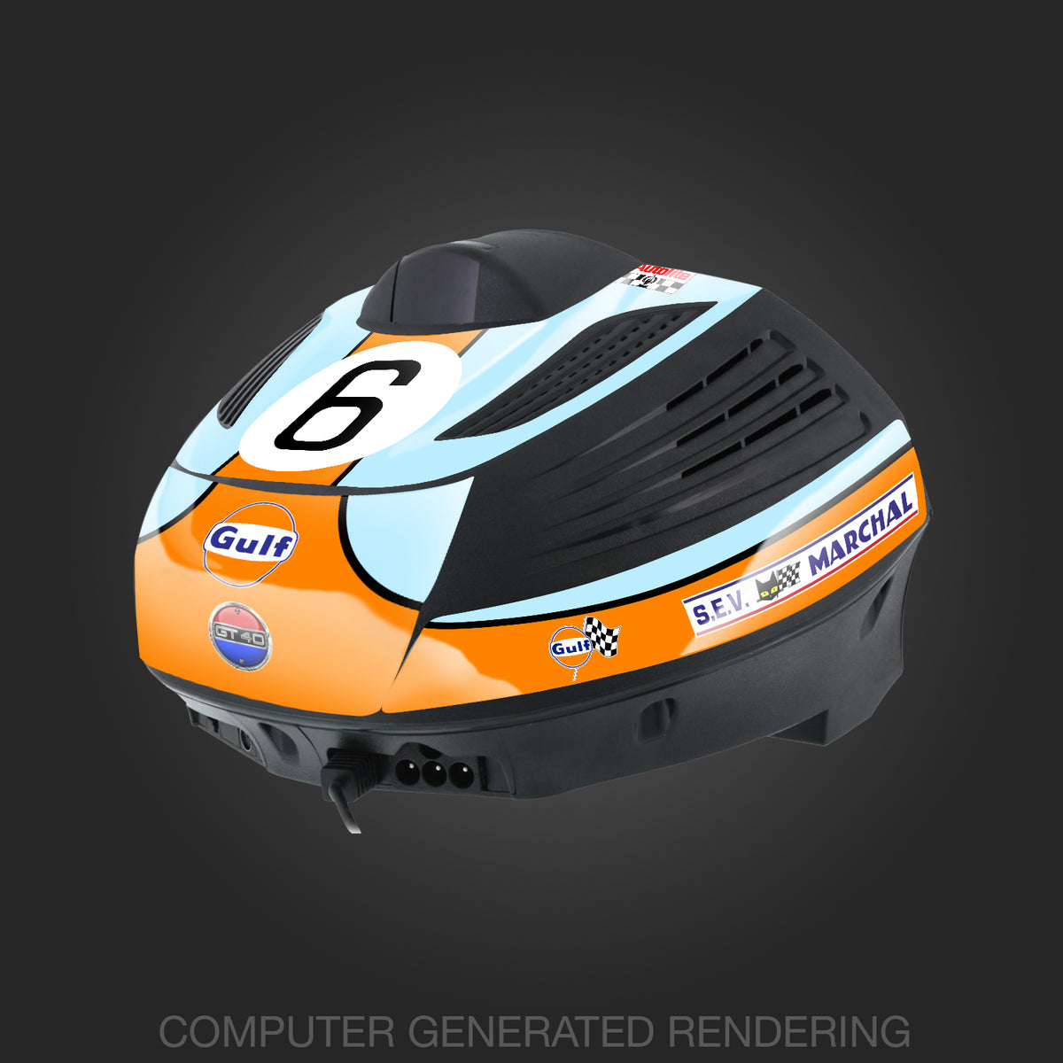 Ford GT40 GULF Livery – Lovely Stickers