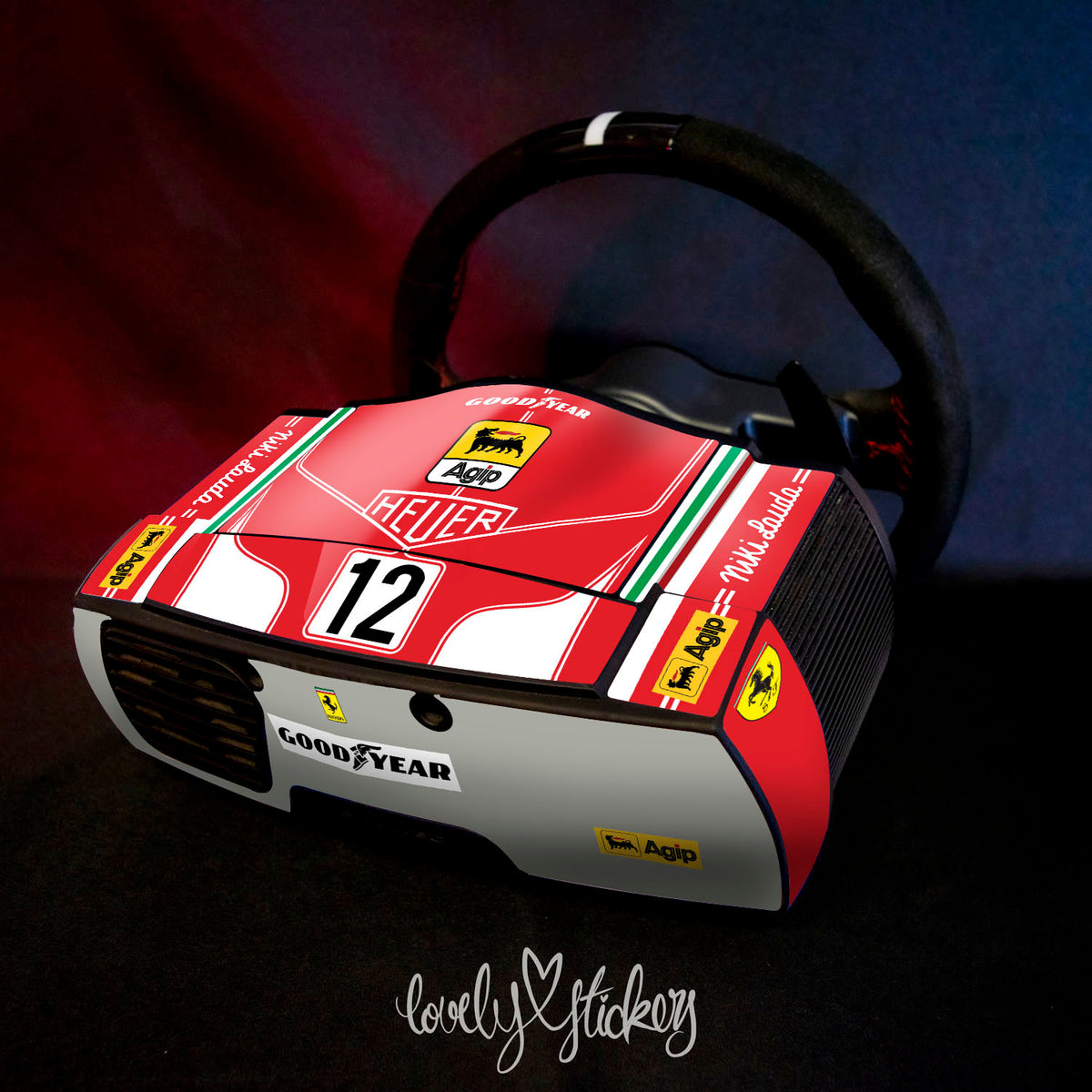 Niki Lauda's Ferrari Classic F1 70s Livery – Lovely Stickers