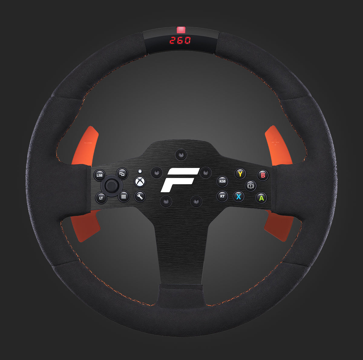 Printed Brushed Aluminium FANATEC Livery – Lovely Stickers