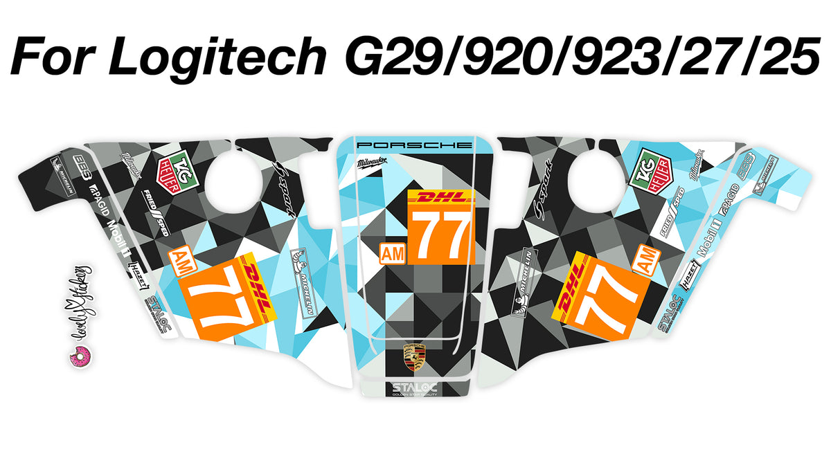 2018 Porsche Dempsey Proton Racing LM GTE AM Livery – Lovely Stickers